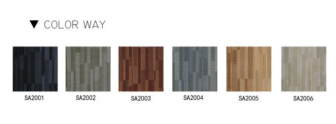 Solution Dyed Nylon Carpet Tiles Flooring 50x50 Anti Static Loop Pile ...